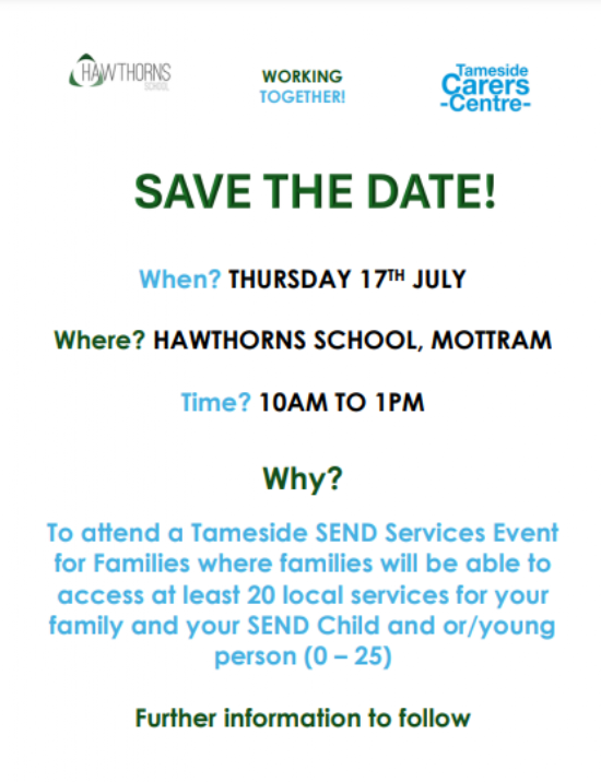 Thomas Ashton School - Save the Date